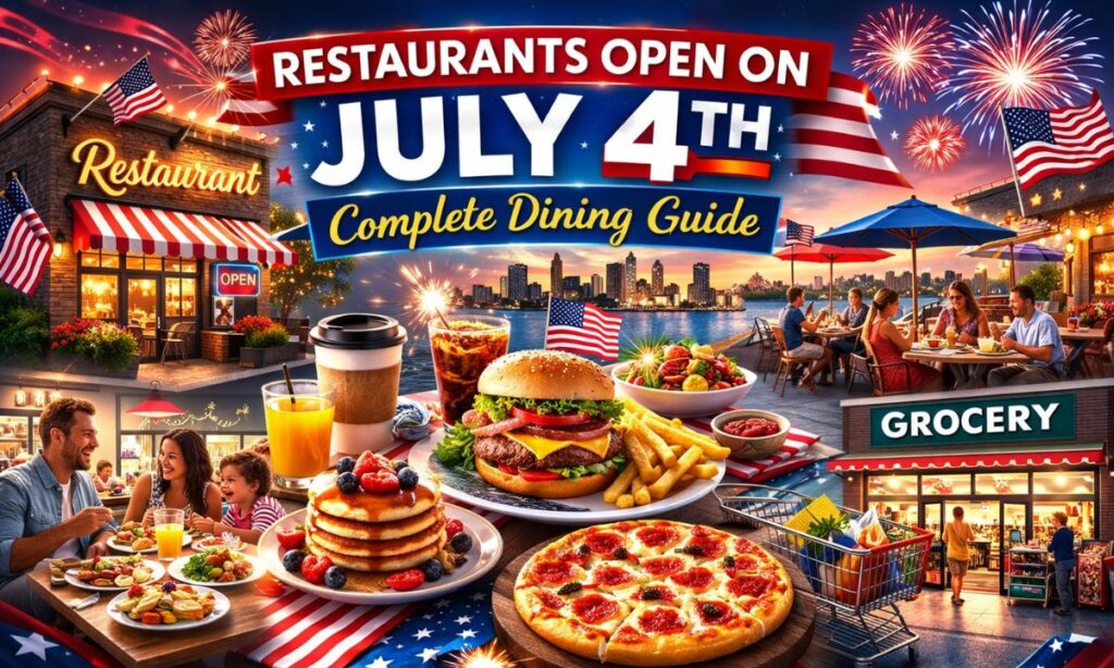 Restaurants Open on July 4th Holiday Hours & Dining Guide